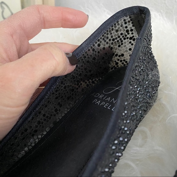 Adrianna Papell | Shoes | Adrianna Papell Sparkly Flats | Poshmark